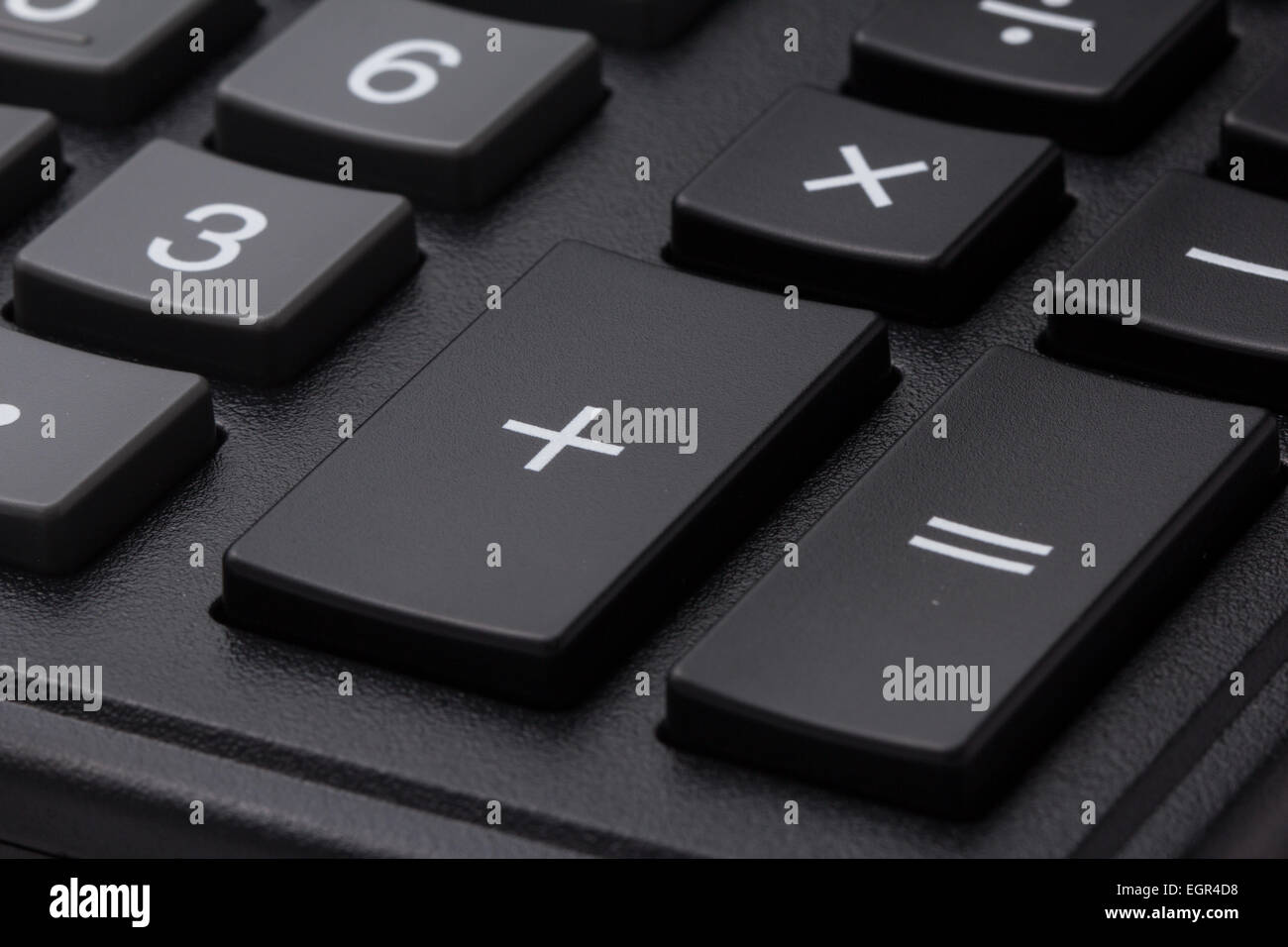 Closeup photo of calculator keypad gray buttons Stock Photo - Alamy
