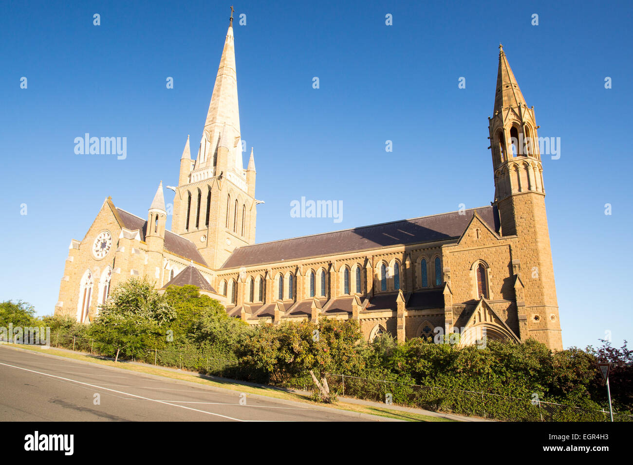 Sacred Heart Cathedral in Bendigo Stock Photo - Alamy