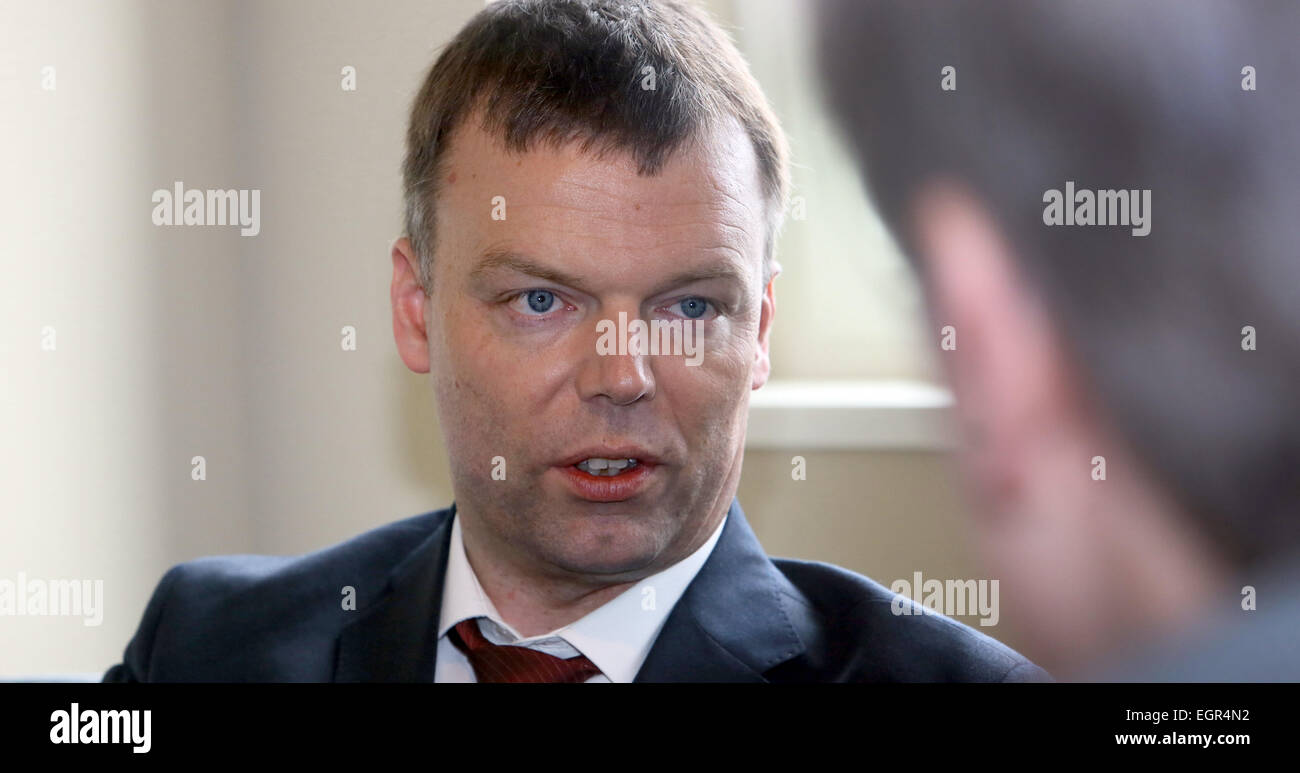 Berlin, Germany. 28th Feb, 2015. Alexander Hug, deputy chief of the ...