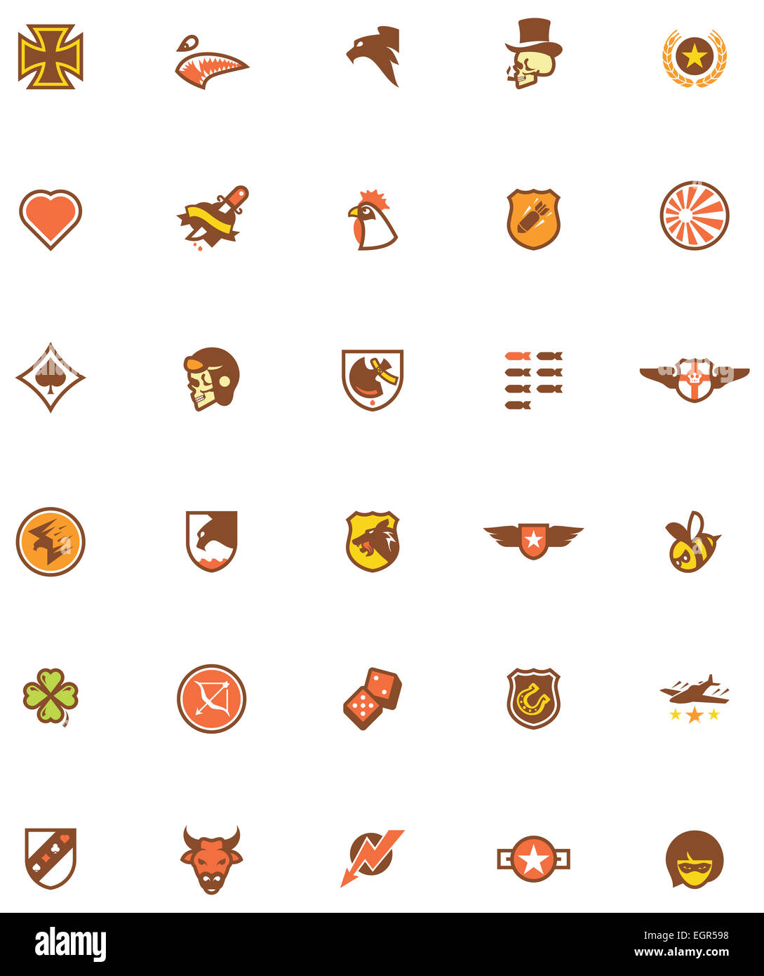 Military emblem hi-res stock photography and images - Alamy