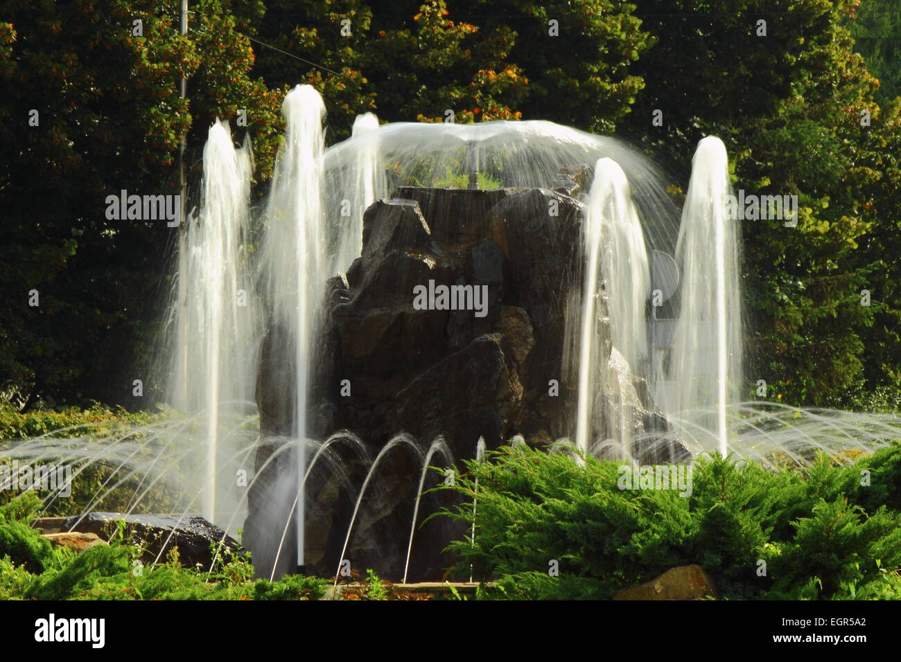 Splashing water from jets hi-res stock photography and images - Alamy