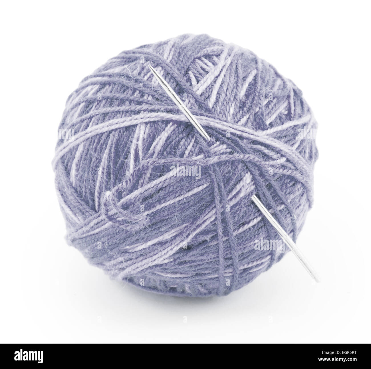 Yarns for knitting isolated on white background Stock Photo - Alamy