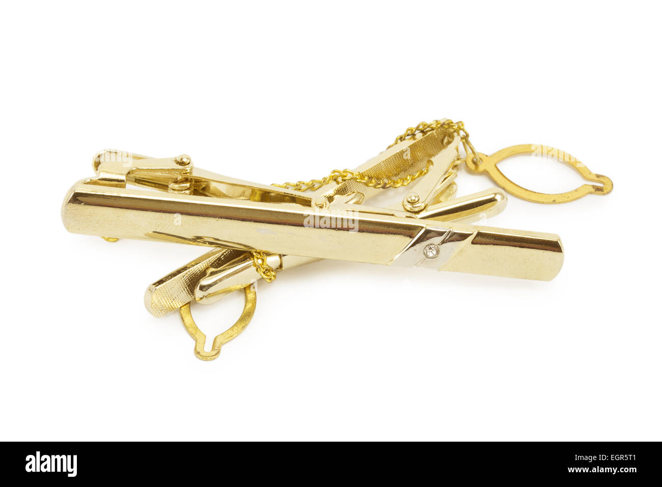 pin tie isolated on white background Stock Photo - Alamy