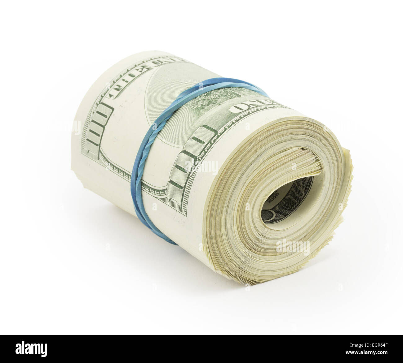 money, dollars isolated on white background Stock Photo - Alamy