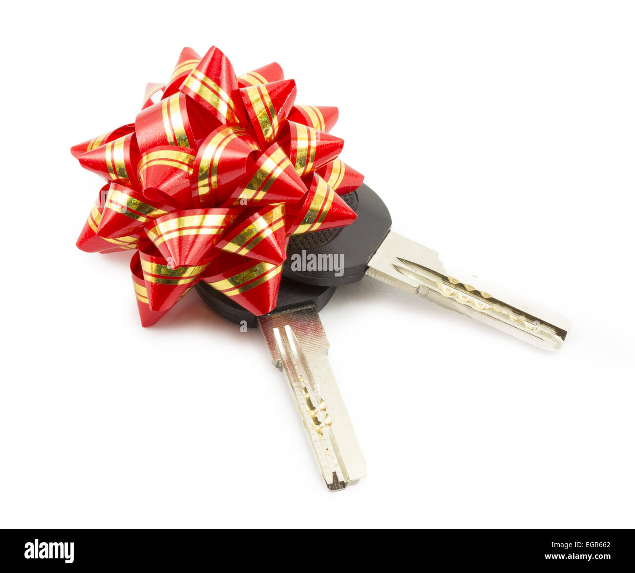 key isolated on white background Stock Photo - Alamy
