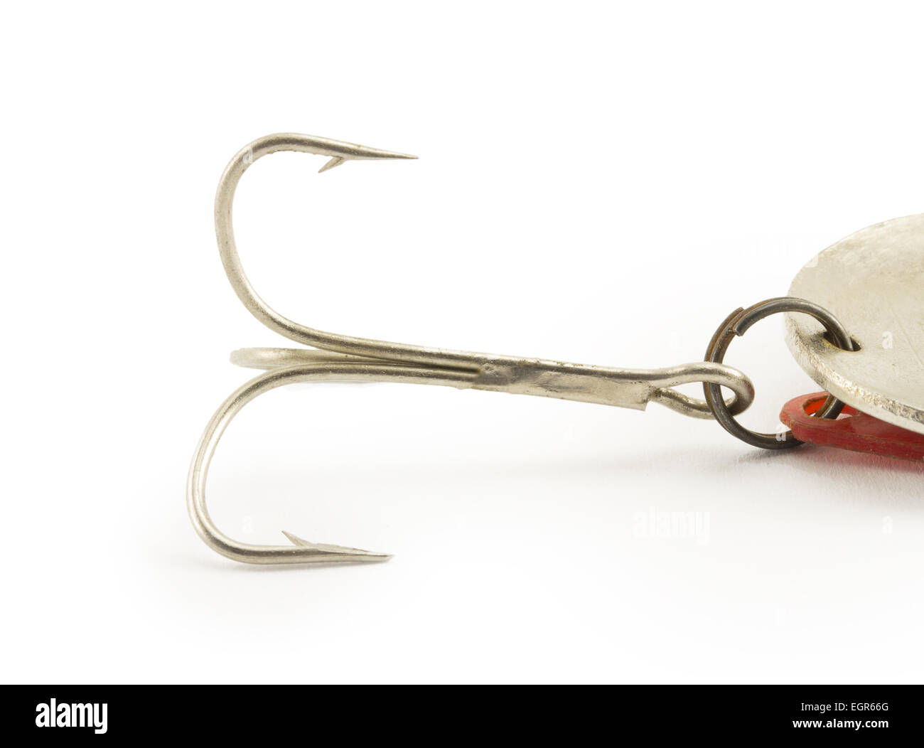 fishing hook isolated on white background Stock Photo - Alamy