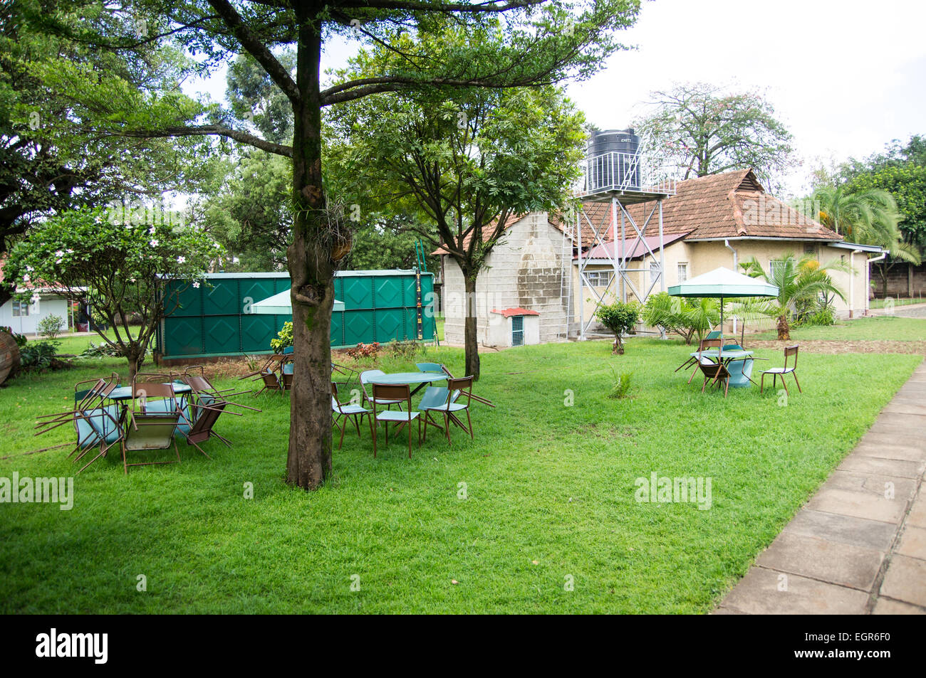 Flora Hostel, Nairobi, kenya Stock Photo - Alamy