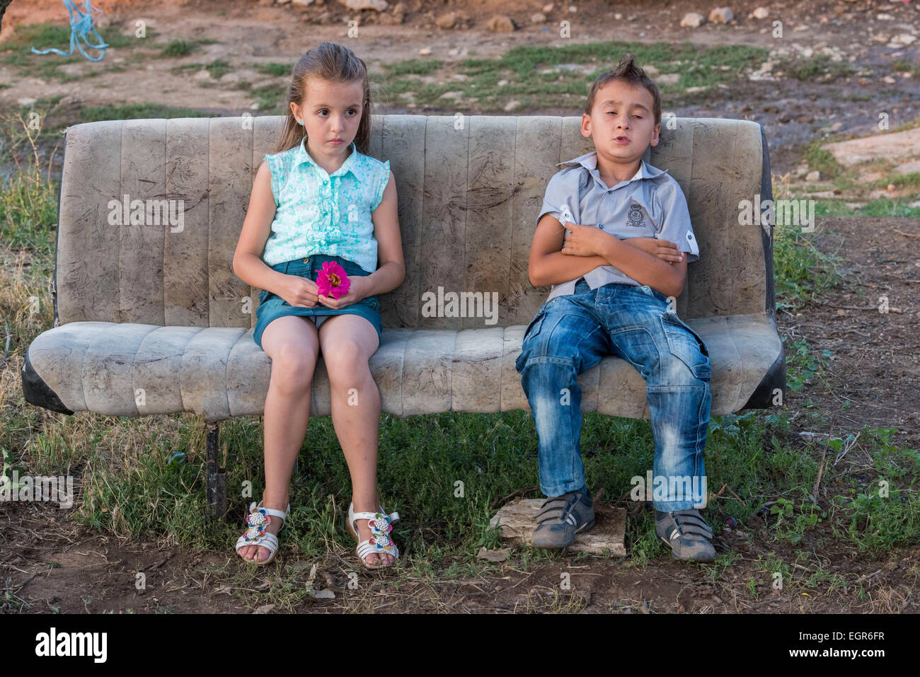 Children have a rest hi-res stock photography and images - Alamy