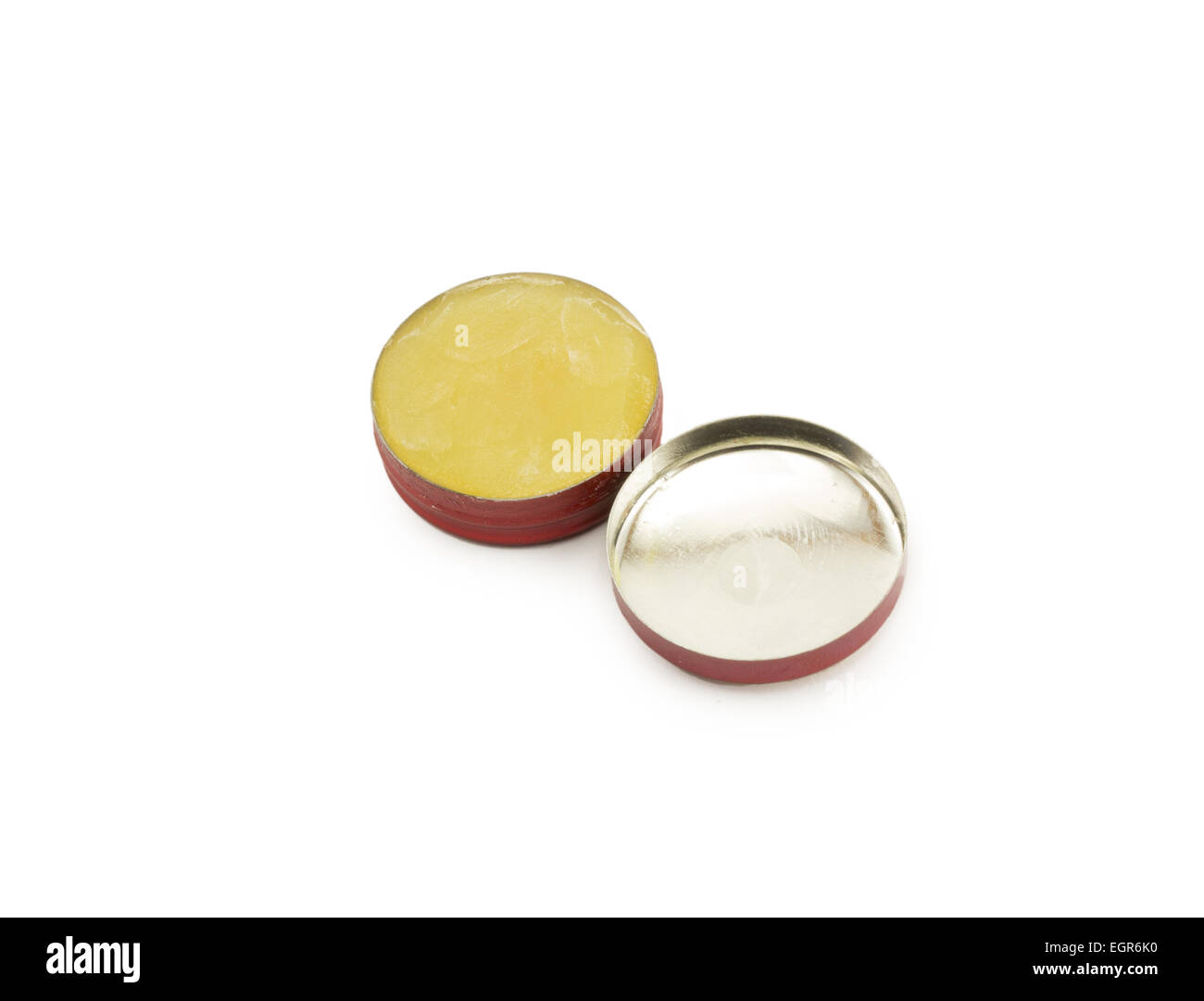 Balm ointment isolated on white background Stock Photo - Alamy