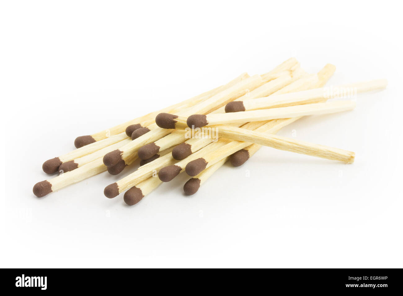 matches isolated on white background Stock Photo - Alamy