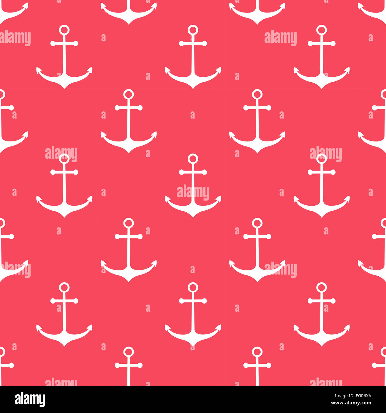 Seamless nautical pattern Stock Photo - Alamy