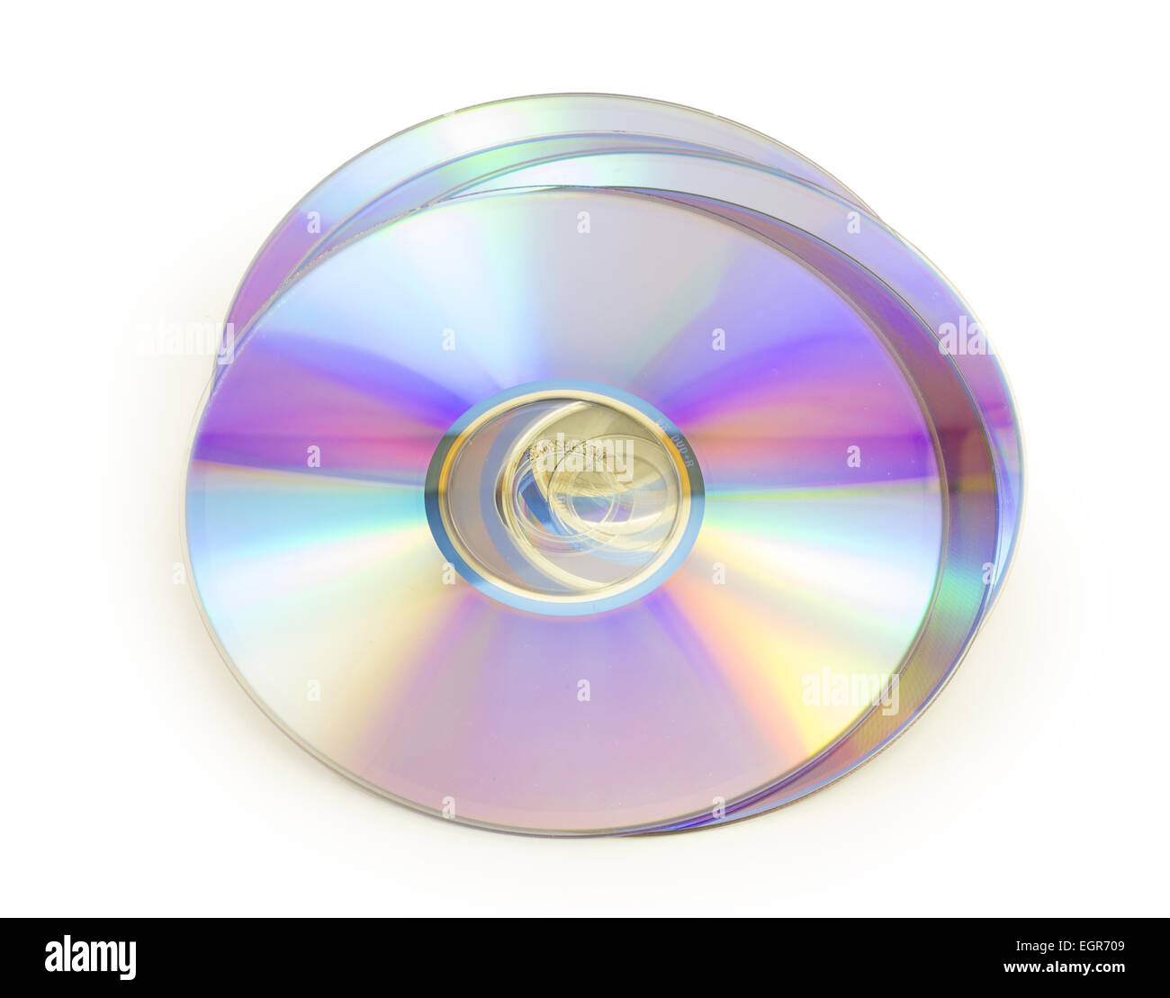 dvd disk isolated on white background Stock Photo - Alamy