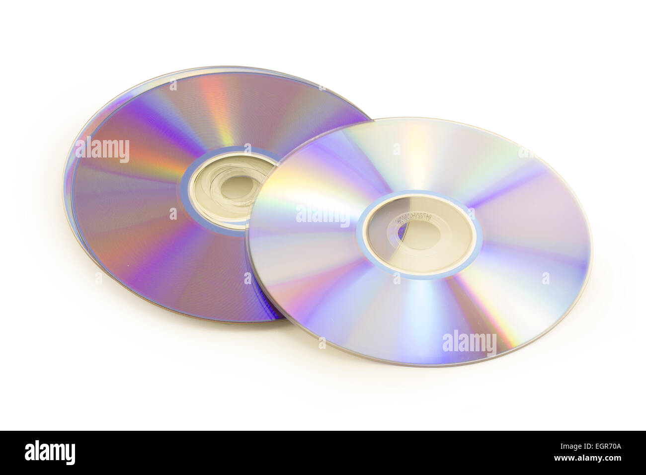 dvd disk isolated on white background Stock Photo - Alamy