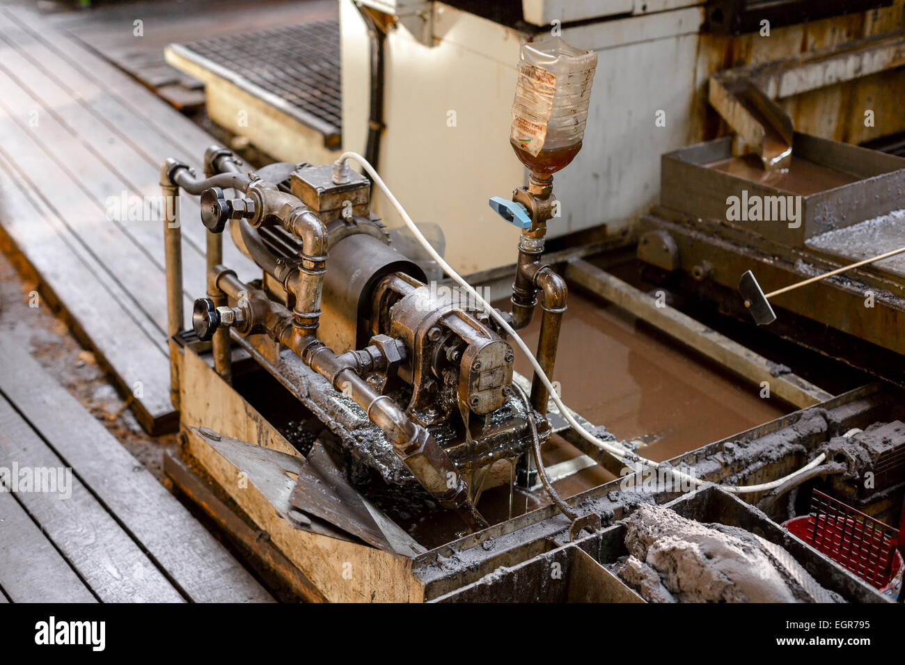 Industrial machine in the factory Stock Photo - Alamy