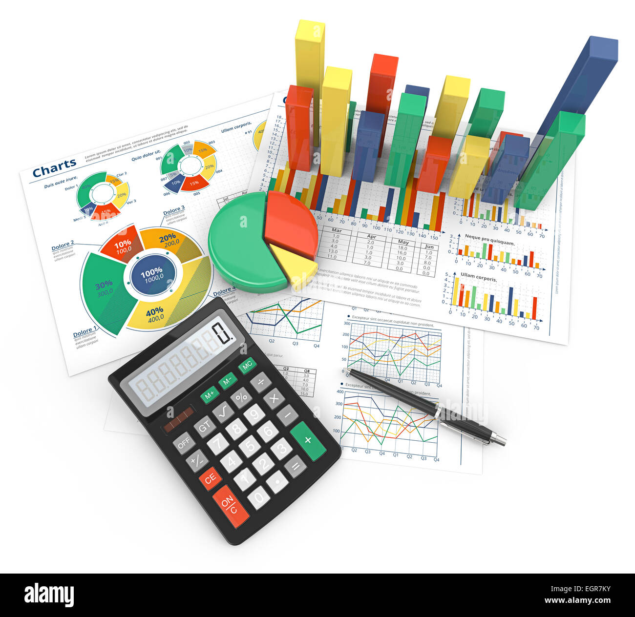 Abstract colorful infographics documents and 3D graphs and charts Stock ... Abstract colorful infographics documents and 3D graphs and charts Stock ...