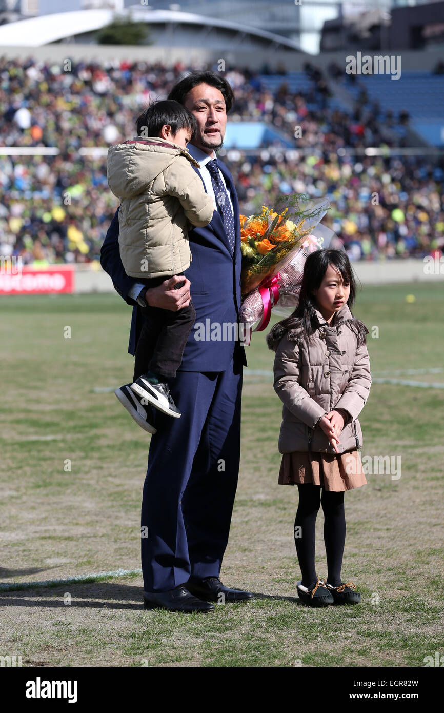 Prince Chichibu Memorial Stadium, Tokyo, Japan. 28th Feb, 2015. Hitoshi ...
