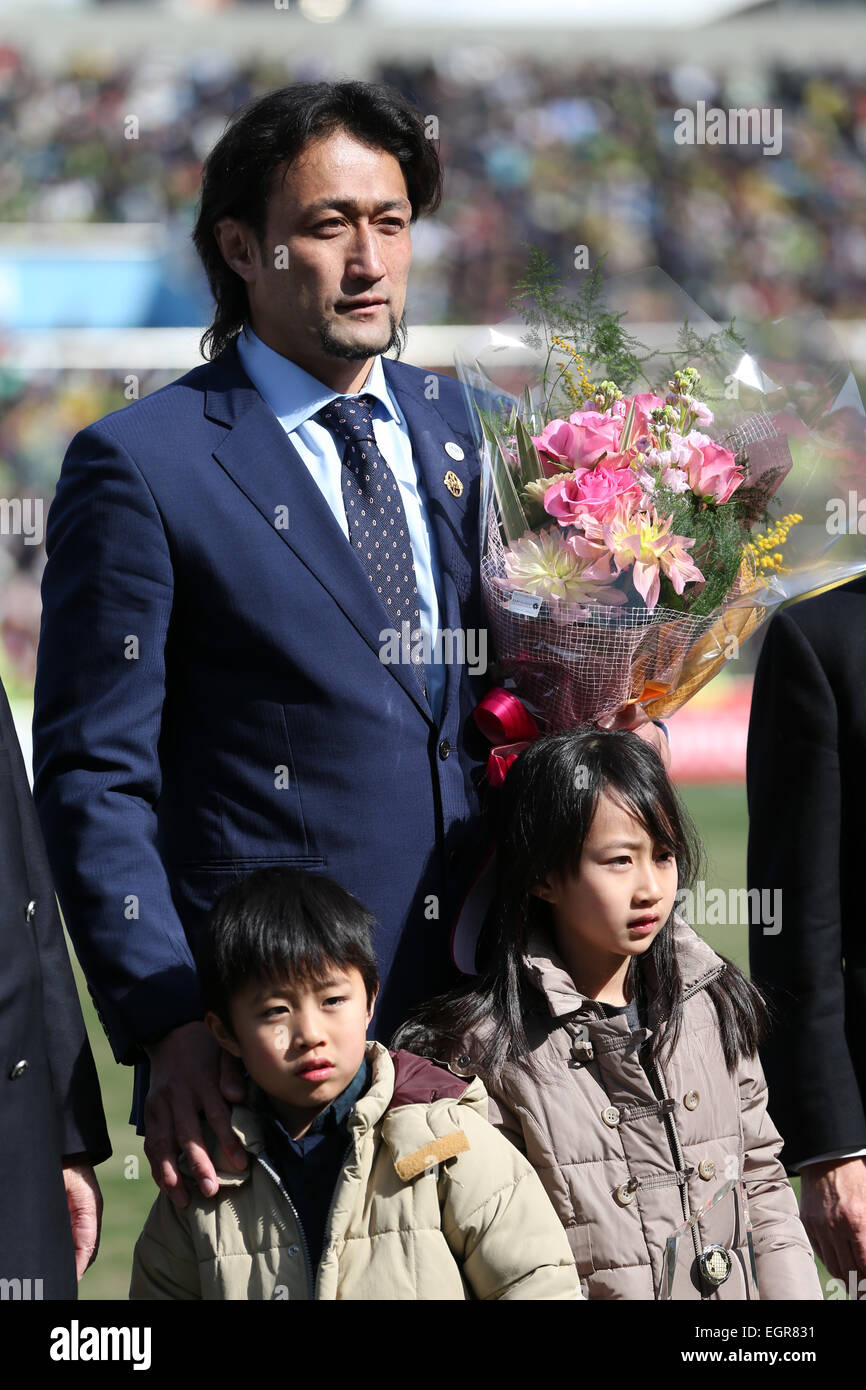 Prince Chichibu Memorial Stadium, Tokyo, Japan. 28th Feb, 2015. Hitoshi ...