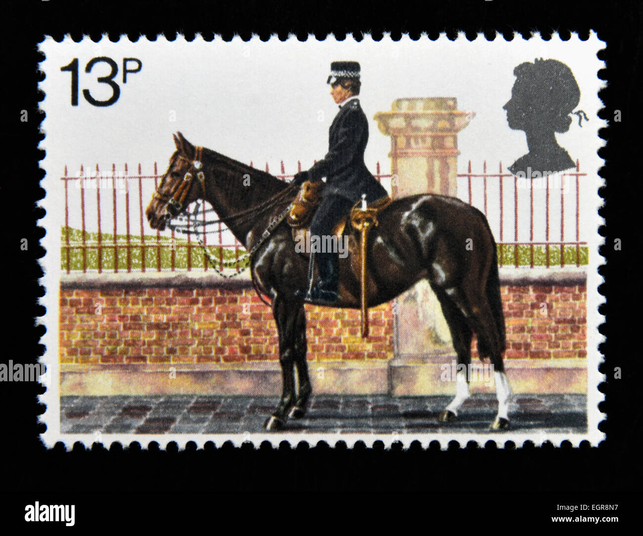 Postage stamp. Great Britain. Queen Elizabeth II. 1979.150th ...
