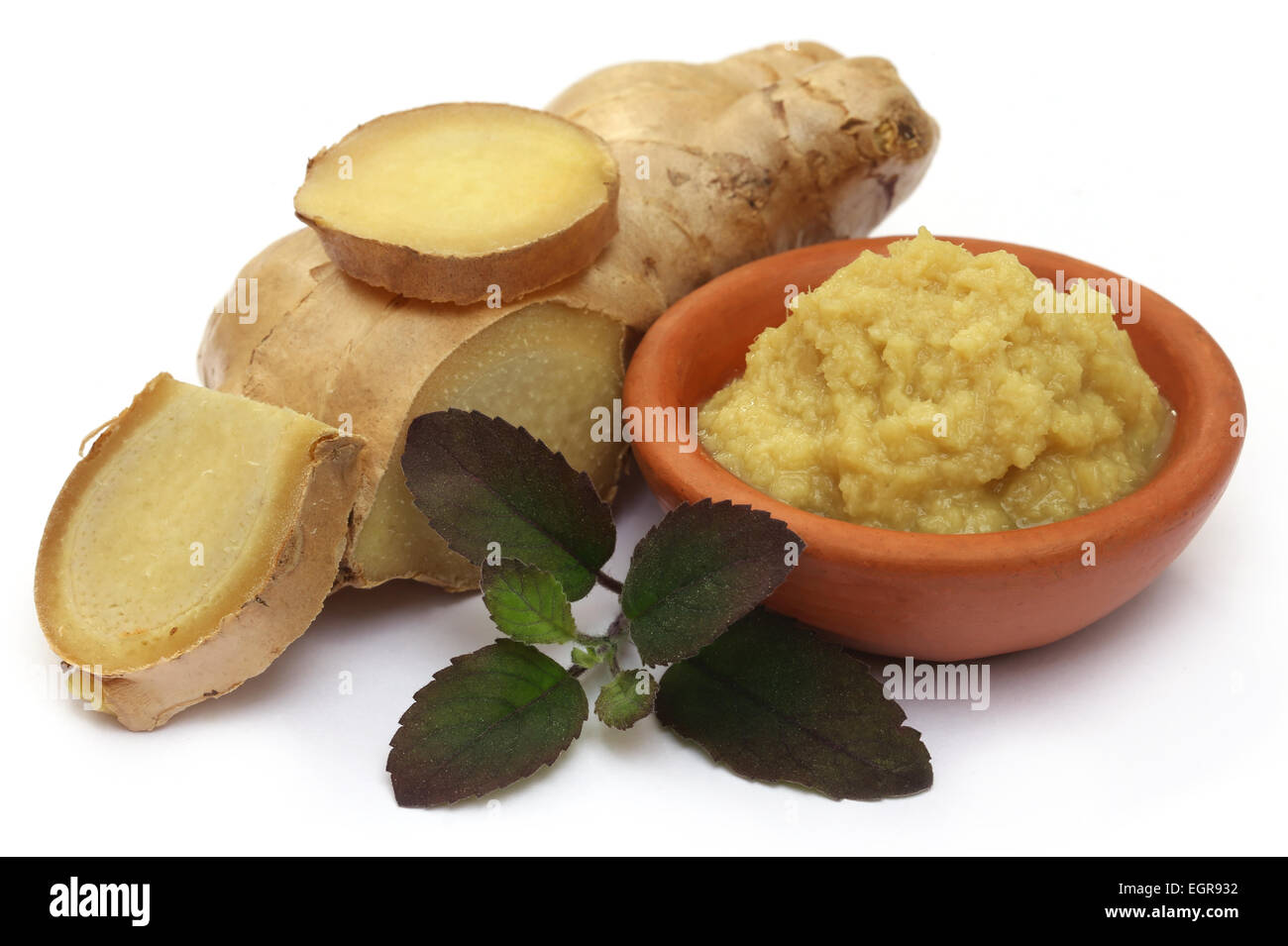 Holy basil ginger isolated hi-res stock photography and images - Alamy