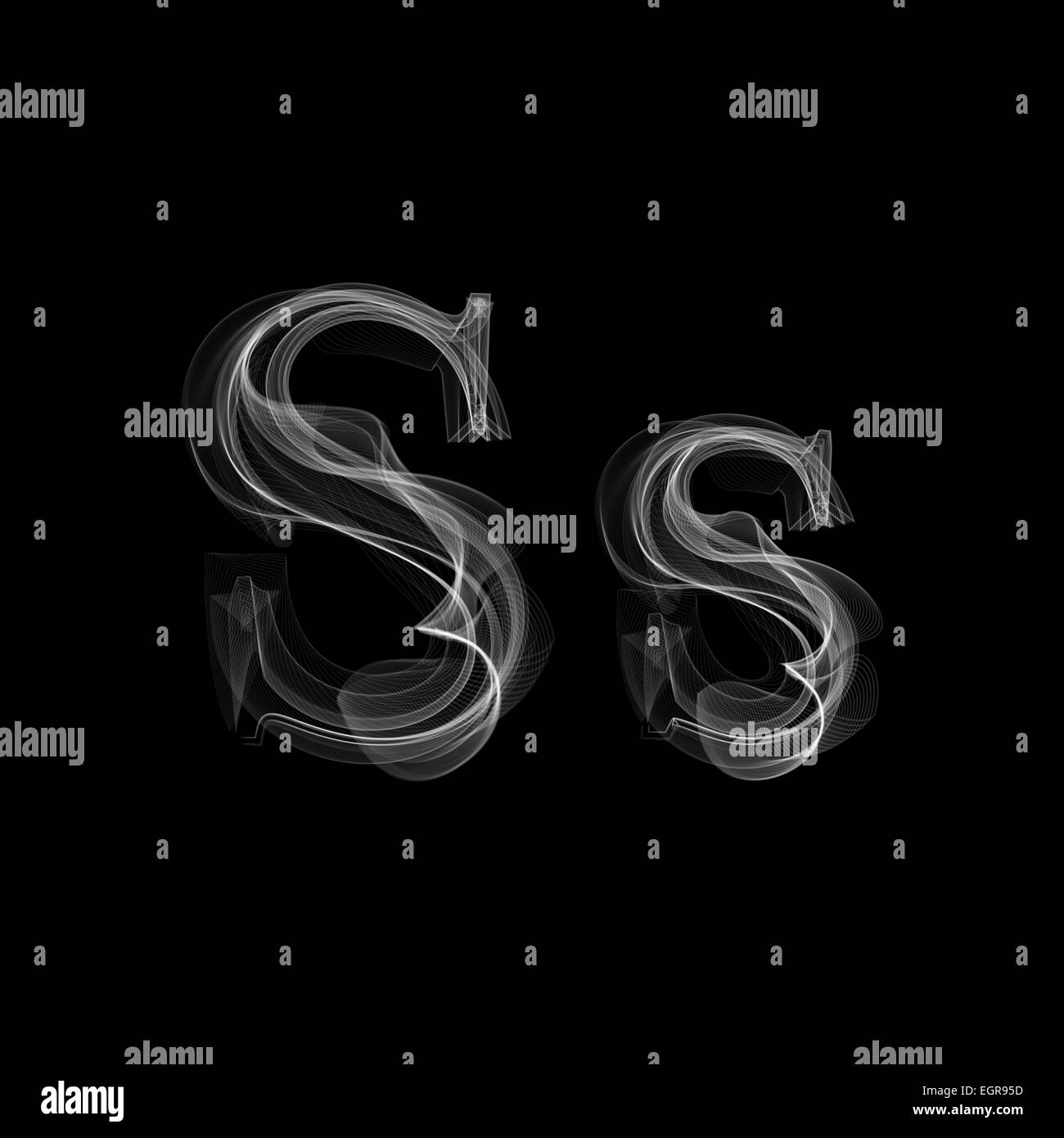 Fire alphabet letter Black and White Stock Photos & Images - Alamy