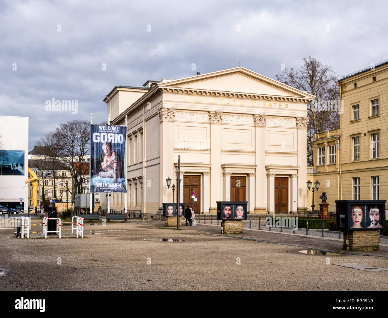 Berlin maxim gorki theatre hi-res stock photography and images - Alamy