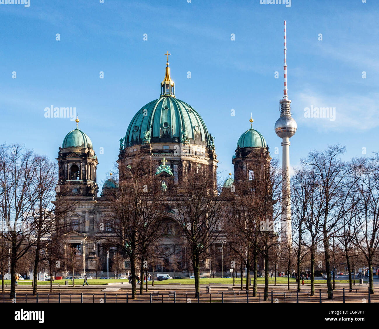 Berliner dom berlin dome green hi-res stock photography and images - Alamy