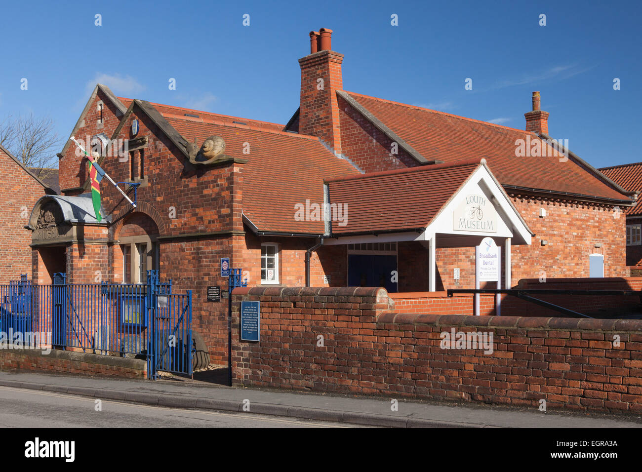 Louth Museum in the market town of Louth, known as 'The Capital of the ...