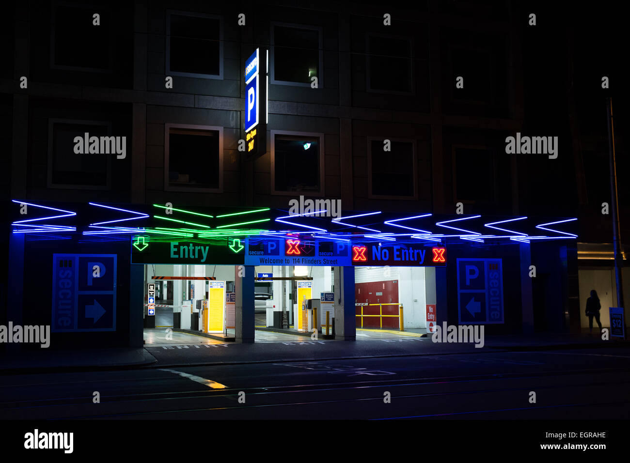 Car parking entrance hi-res stock photography and images - Alamy
