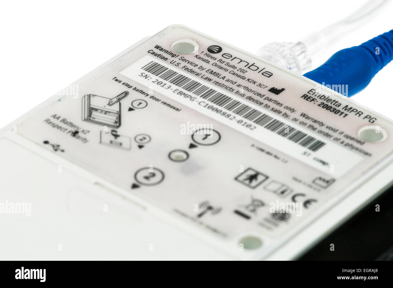 Embla Embletta MPR PG somnambulatory sleep monitor Stock Photo - Alamy