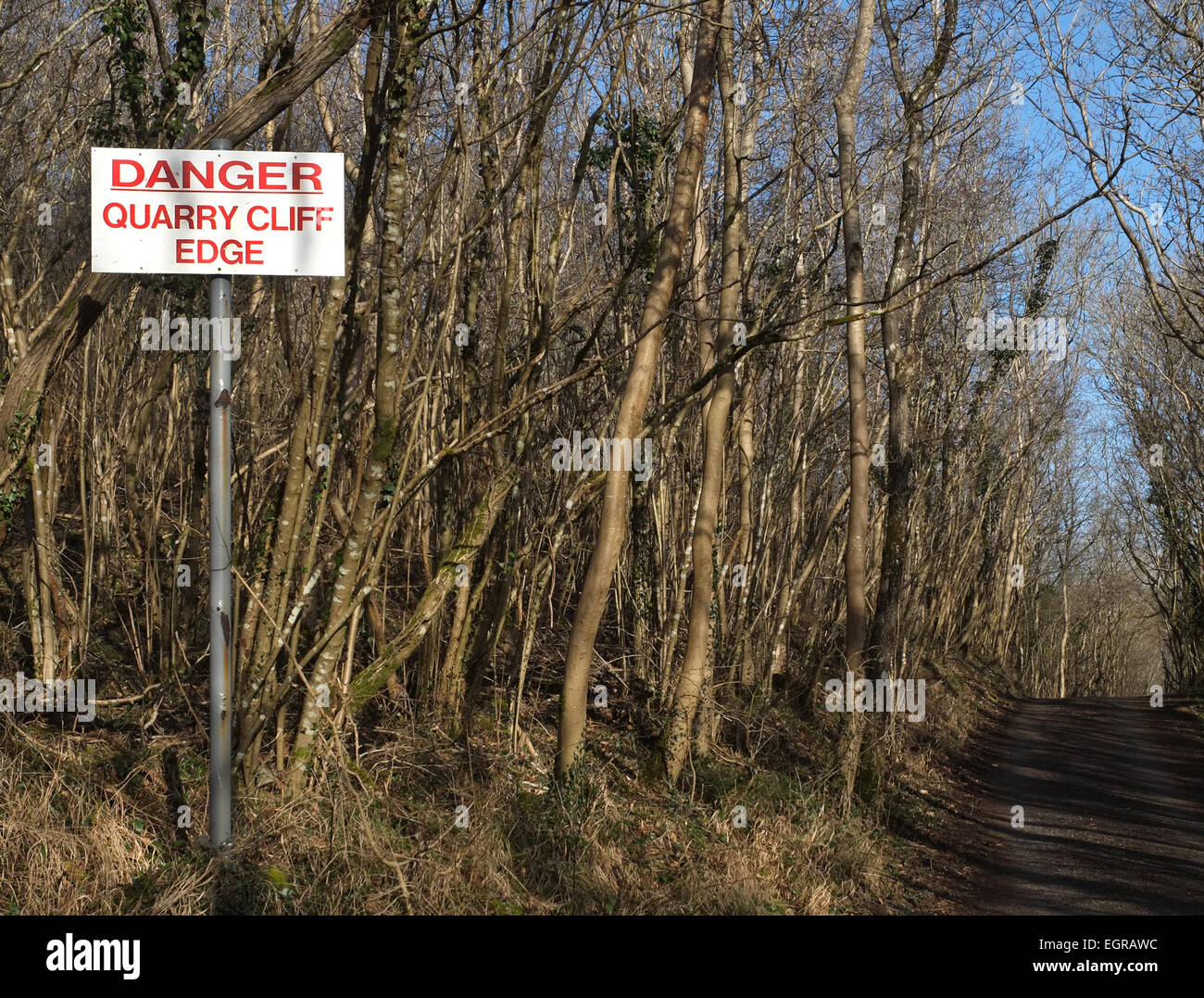 Quarry signs hi-res stock photography and images - Alamy