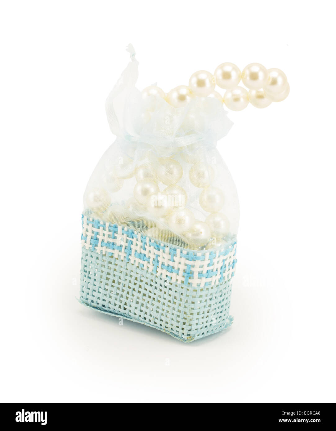 gift basket isolated on white background Stock Photo - Alamy