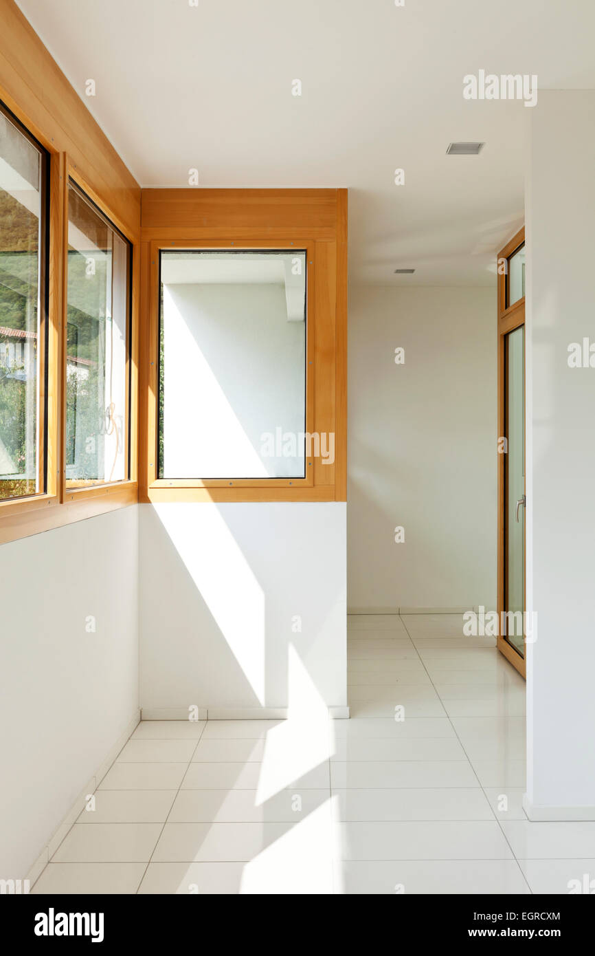 interior of a modern home, corridor Stock Photo - Alamy
