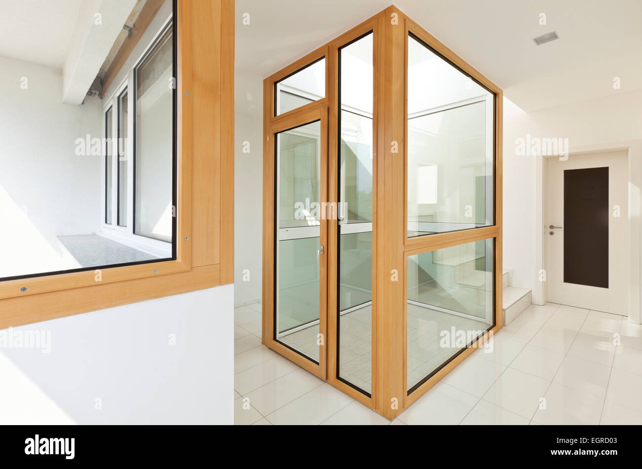 interior of a modern home, corridor Stock Photo - Alamy