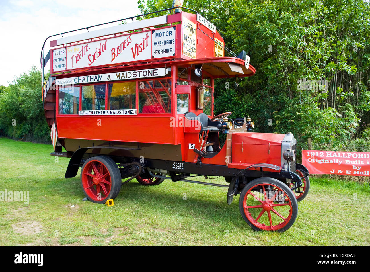Old open top bus hi-res stock photography and images - Alamy