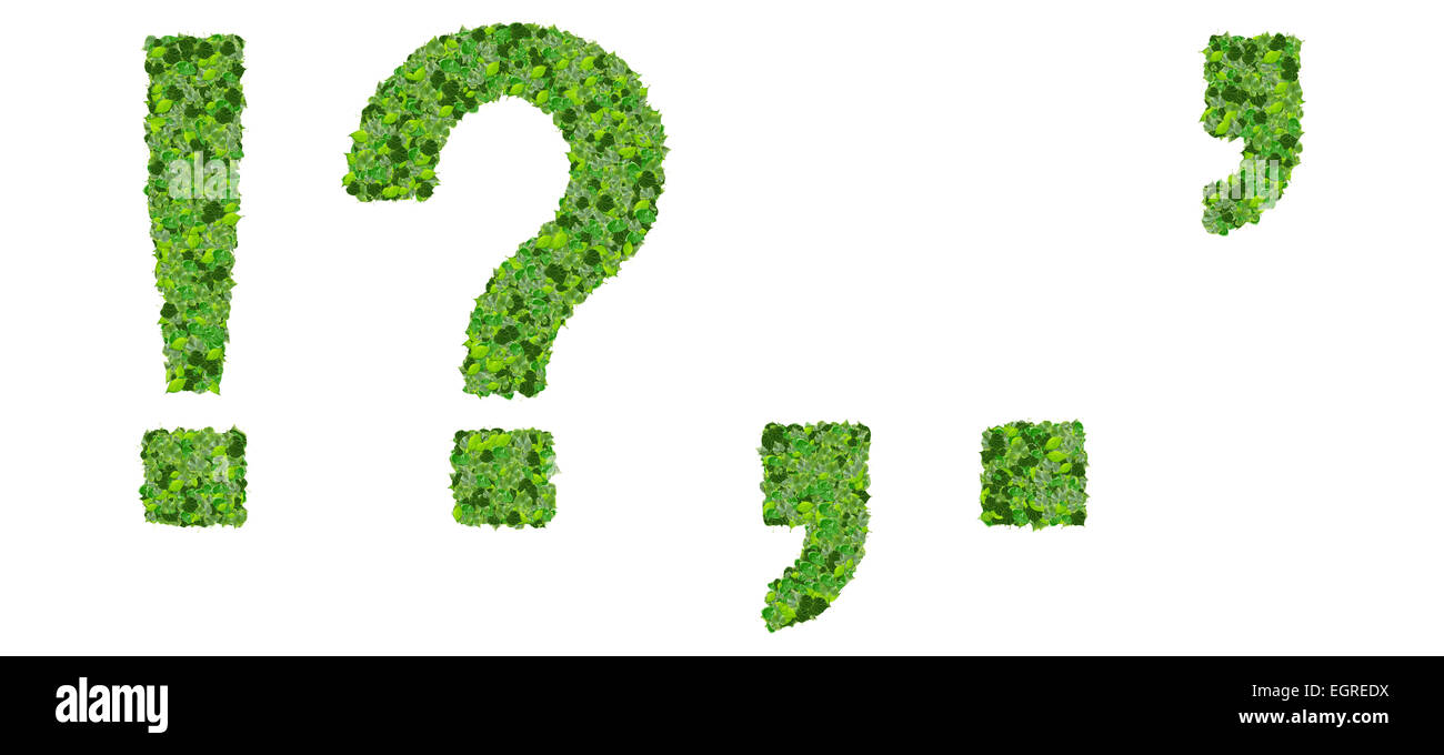 Alphabet marks letters ! ? , . ' exclamation mark, question lphabet ...