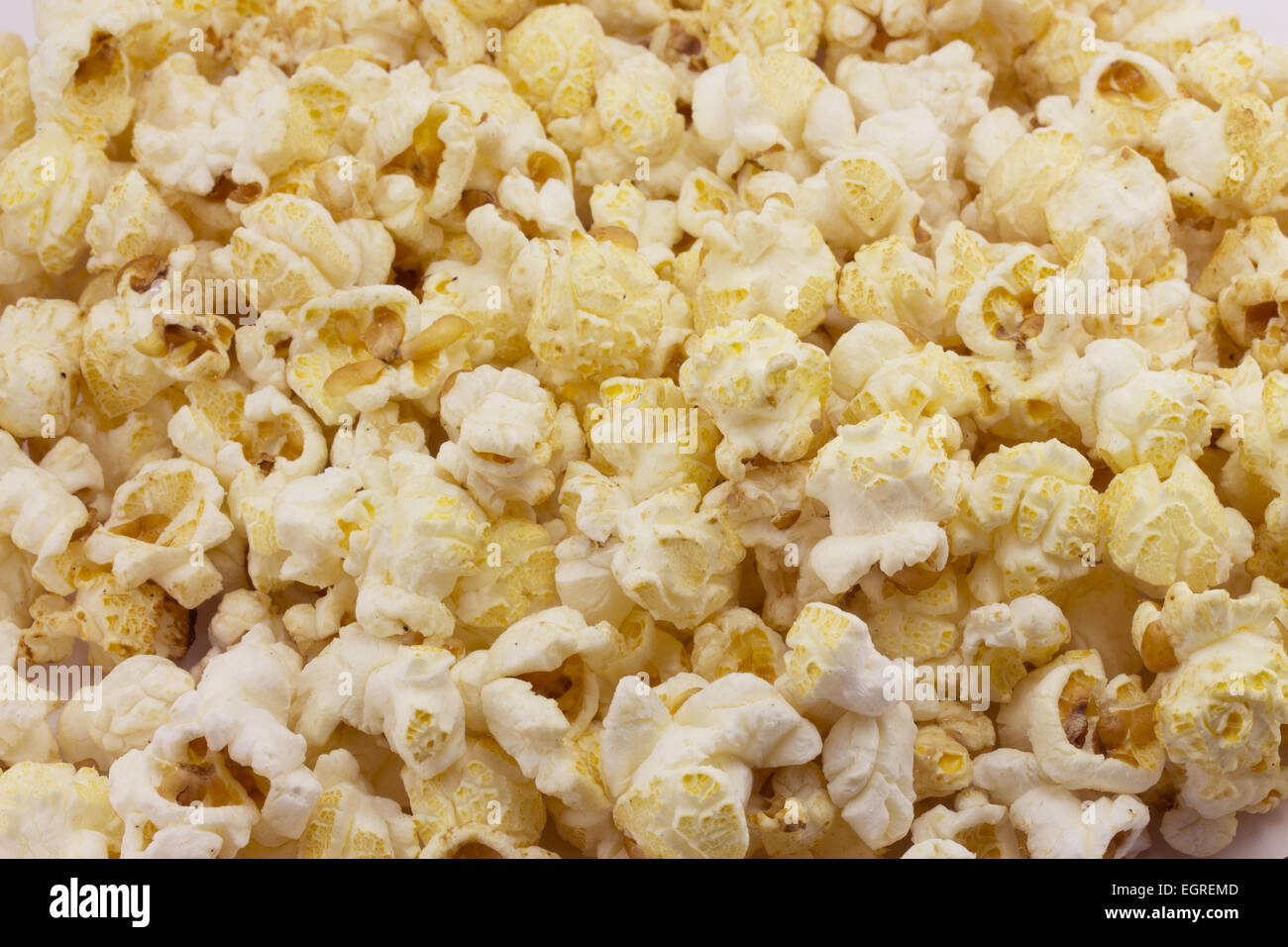 Popcorn still life macro photography Stock Photo - Alamy
