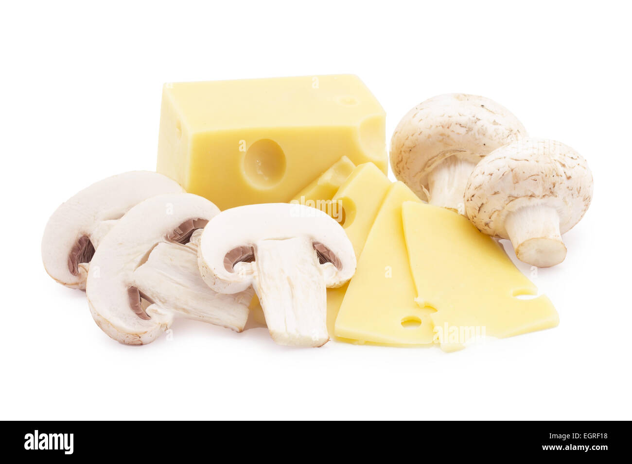 Section whole mushroom hi-res stock photography and images - Alamy