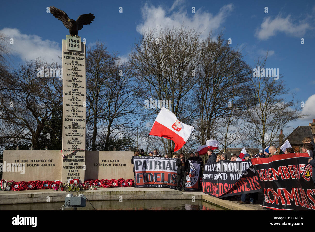 Third london march commemorating cursed soldiers hi-res stock ...
