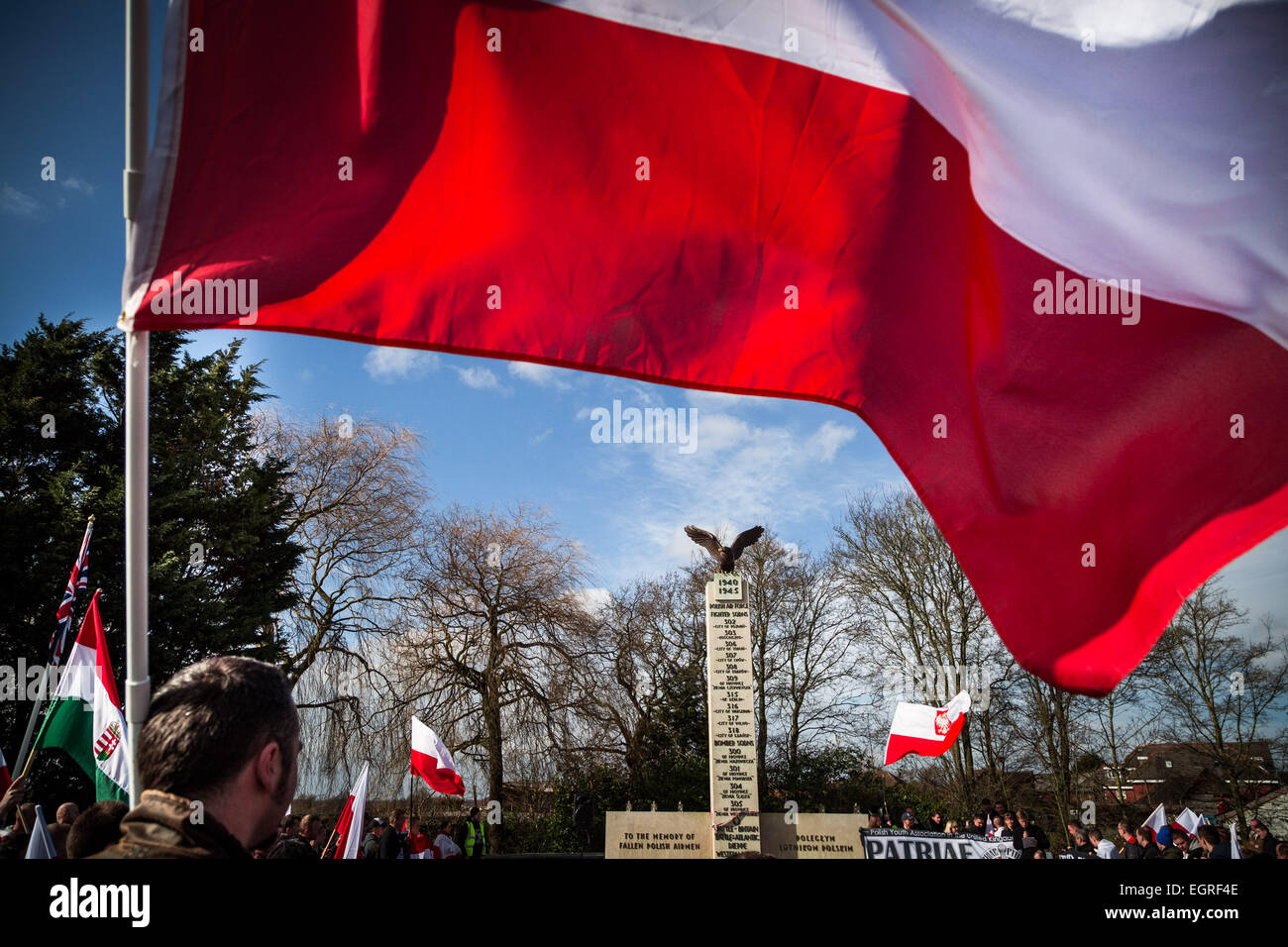 London, UK. 1st March, 2015. British Poles Remembrance for Cursed ...