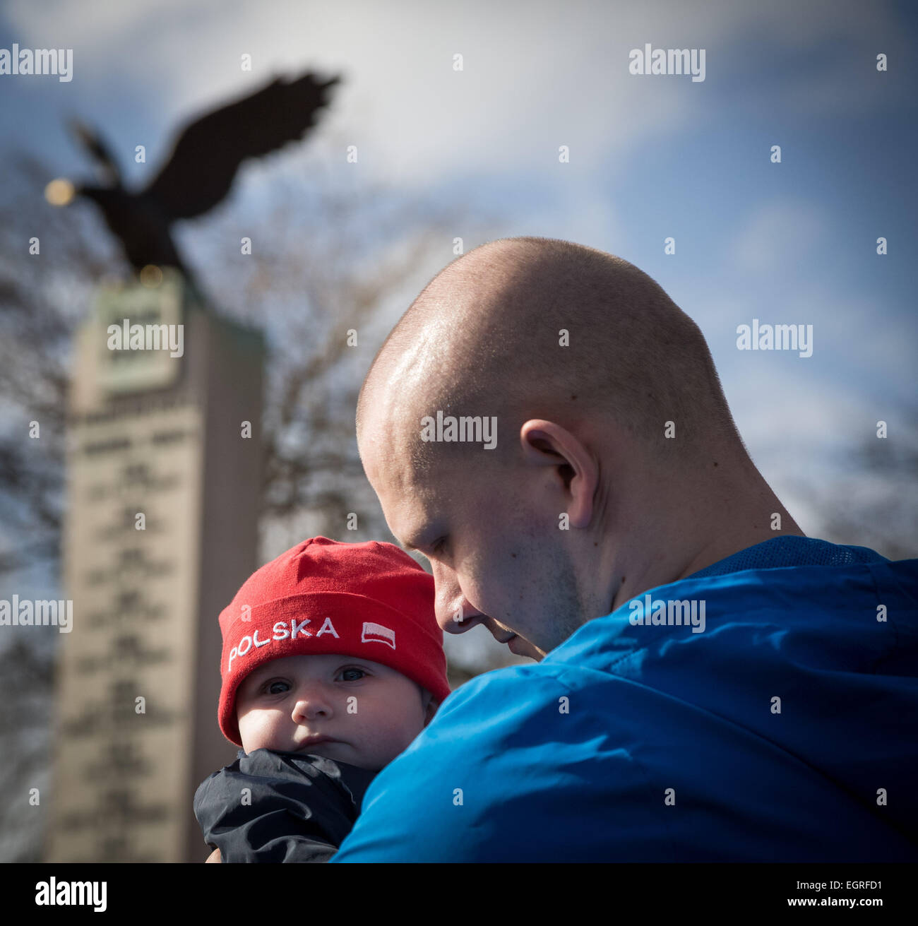 London, UK. 1st March, 2015. British Poles Remembrance for Cursed ...