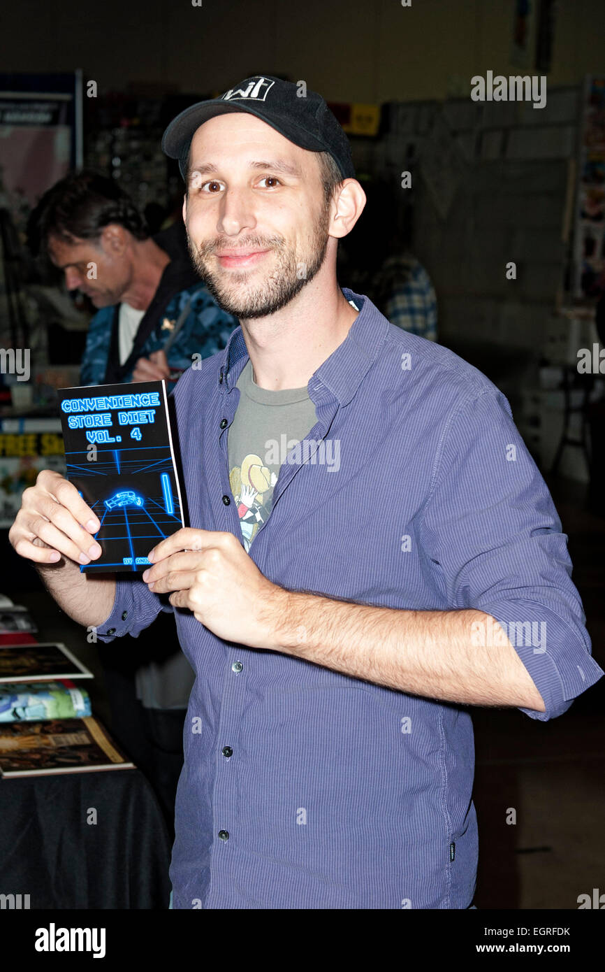 Andrew Racho auf der Long Beach Comic Expo 2015 im Long Beach ...