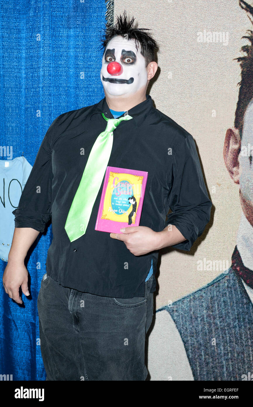 Angus Oblong auf der Long Beach Comic Expo 2015 im Long Beach ...