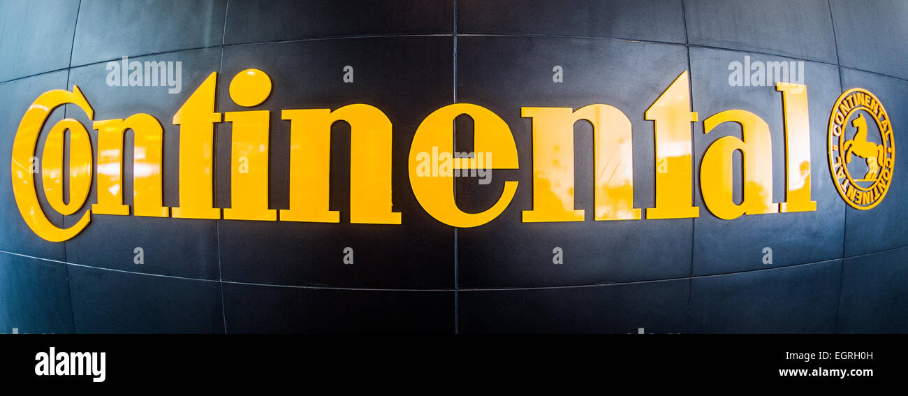 Hefei, China. 12th Nov, 2015. The logo of tires manufacturer ...