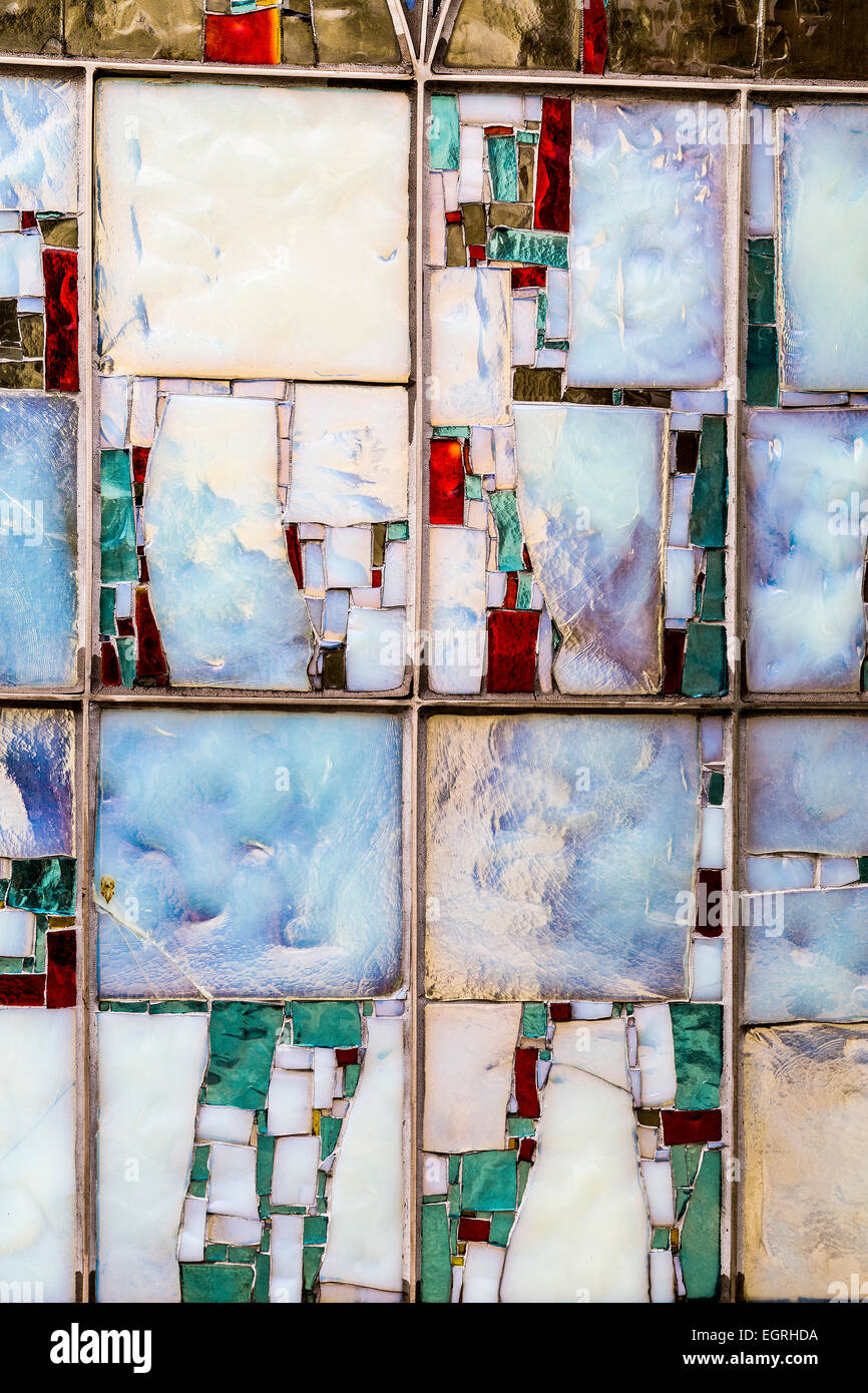 Detail of a colorful window. Good image to be used as background Stock ...