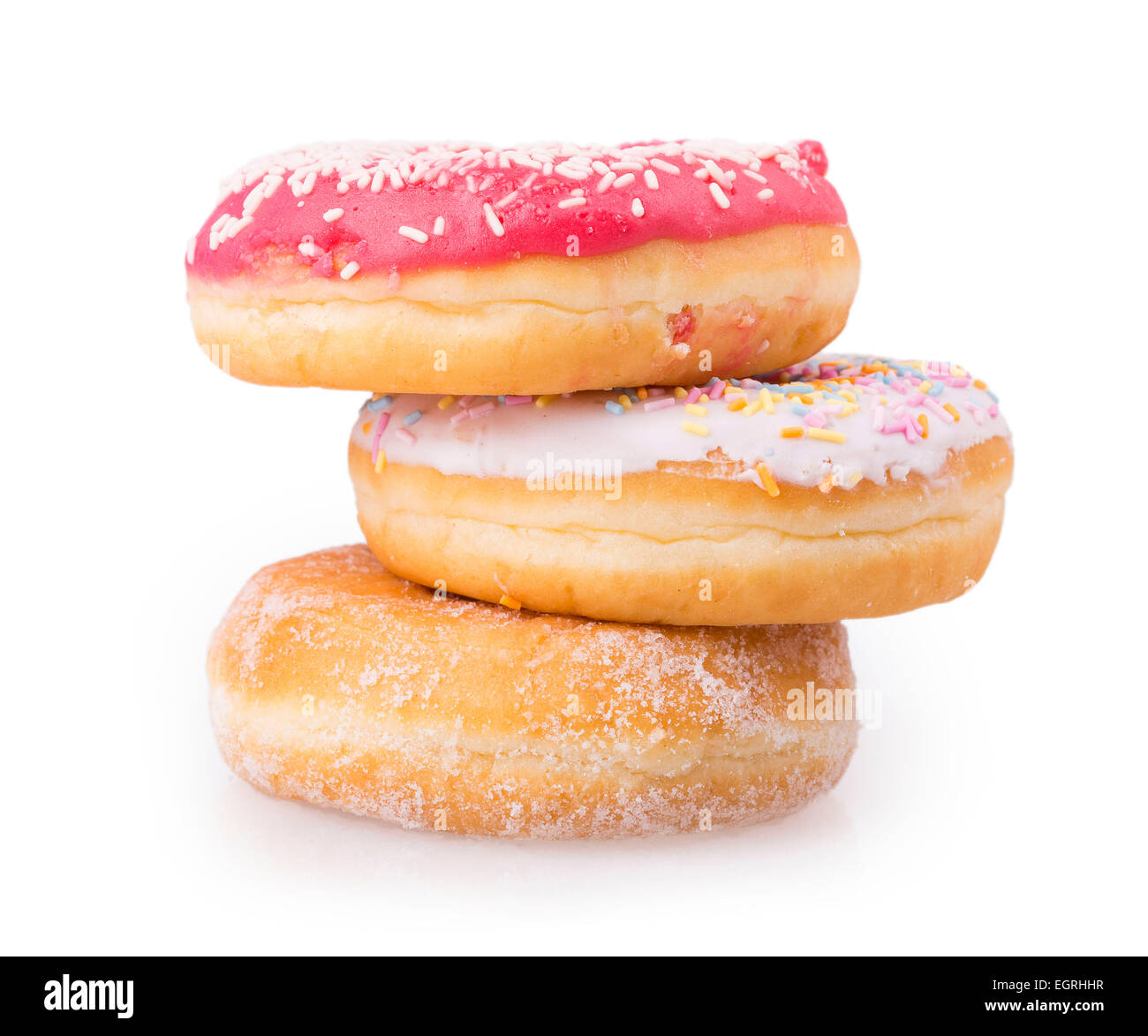 donut isolated on white background Stock Photo - Alamy