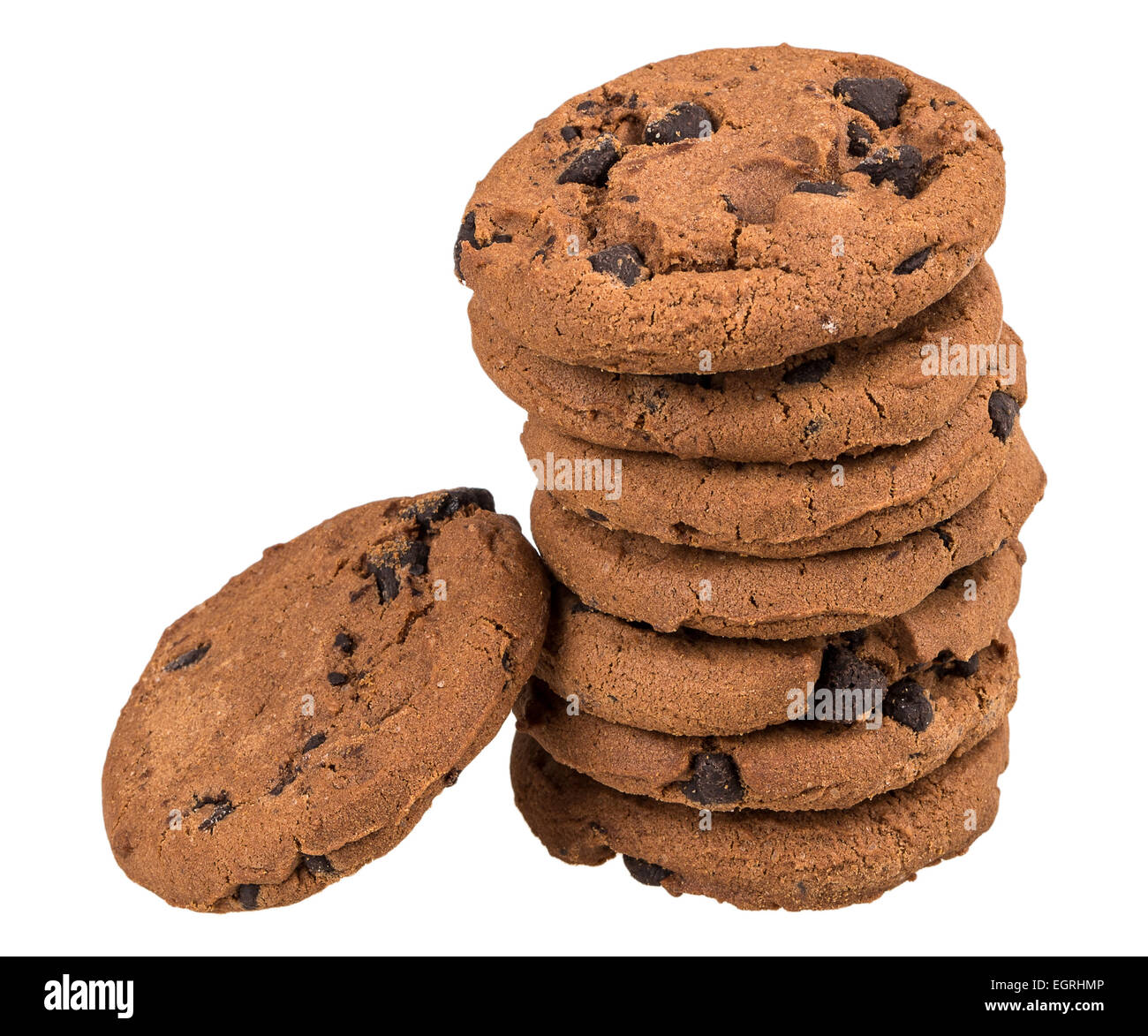 cookies isolated on white background Stock Photo - Alamy