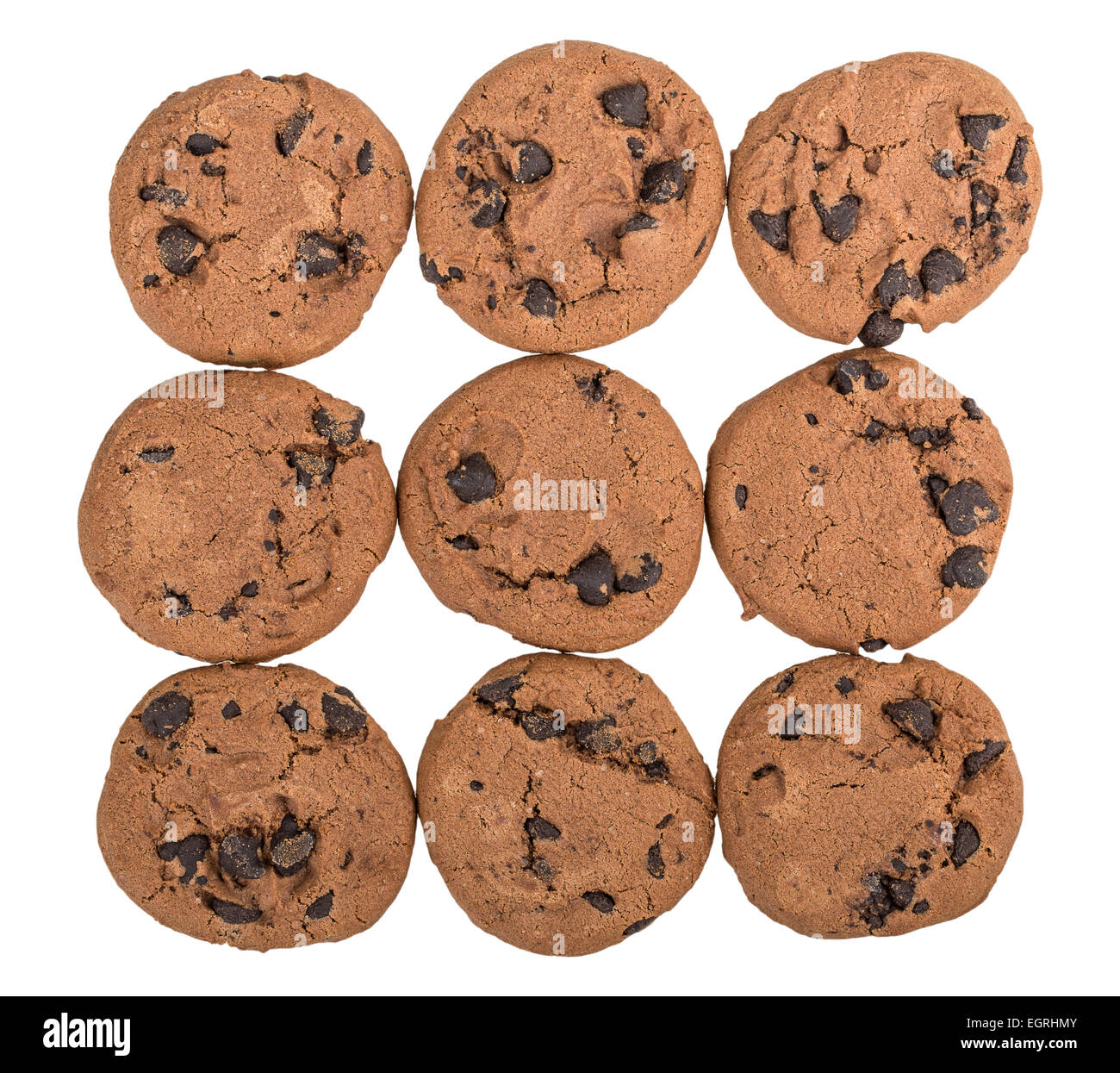 cookies isolated on white background Stock Photo - Alamy