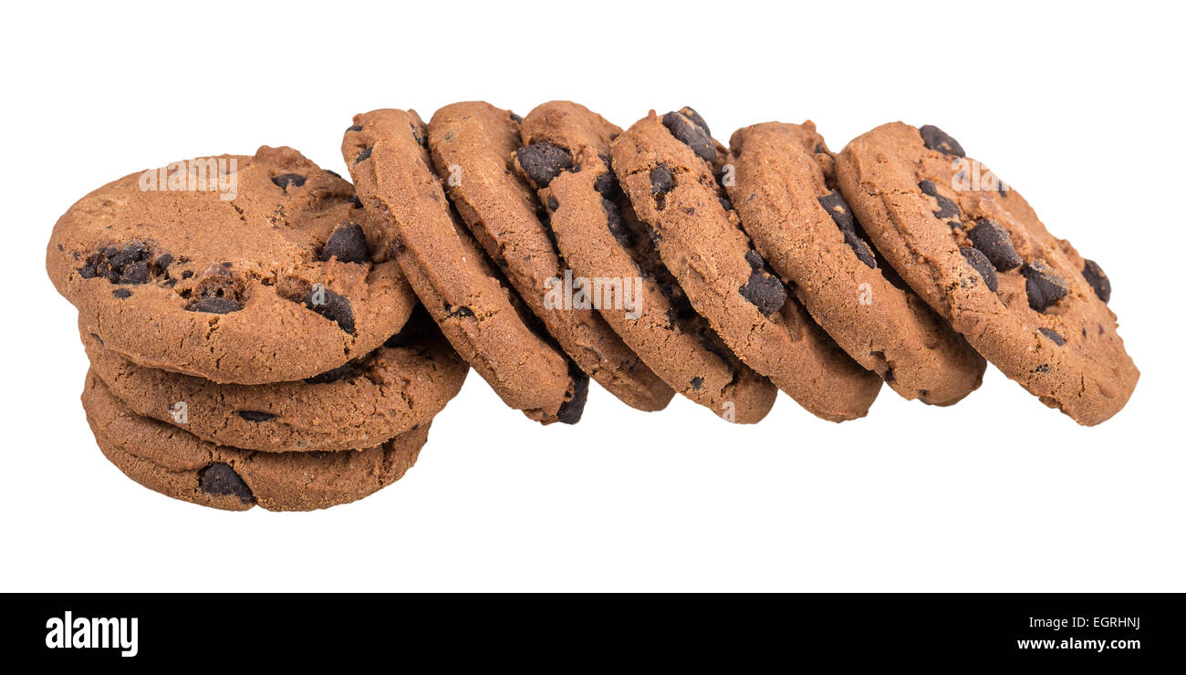 cookies isolated on white background Stock Photo - Alamy