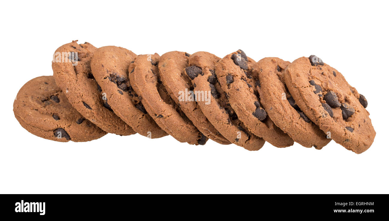 cookies isolated on white background Stock Photo - Alamy