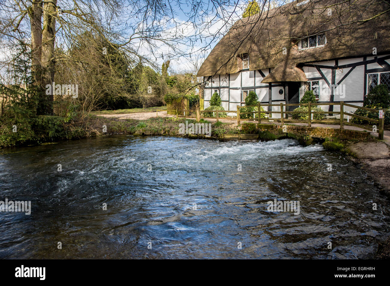 The Fulling Mill, Alresford Stock Photo - Alamy